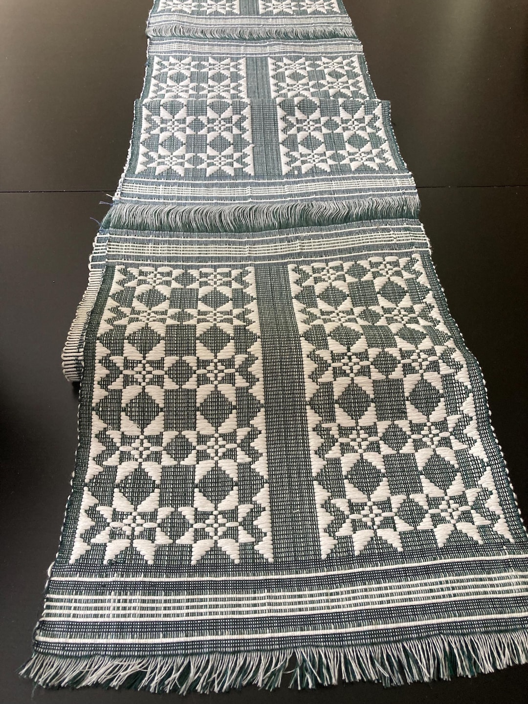 Philippine Indigenous Textile, Hand Woven Iloco's Inabel Abel Table ...