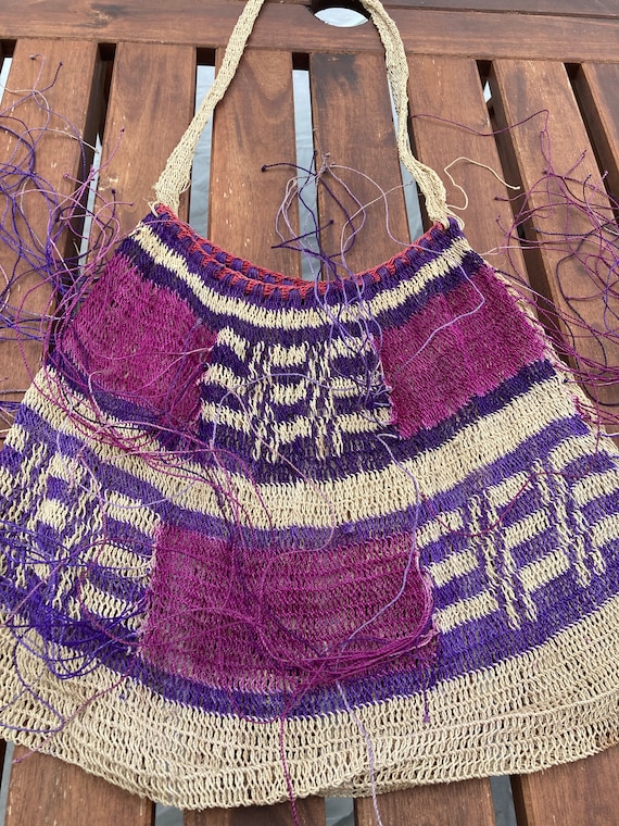 Natural Plant Fiber Bilum Bag - glwec.in