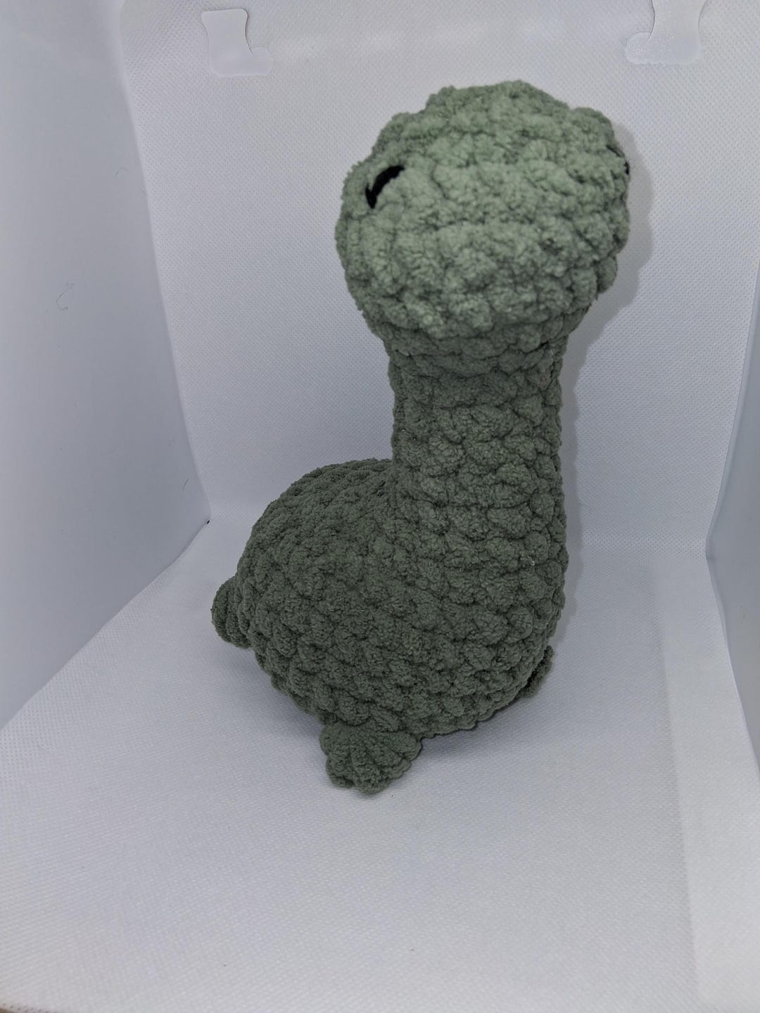 Green Plush Dinosaur - Etsy
