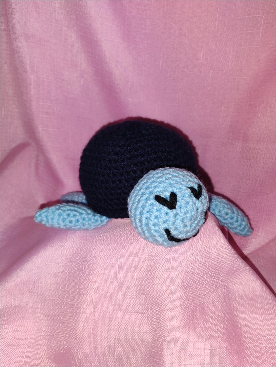 Blue and White Turtle - Etsy