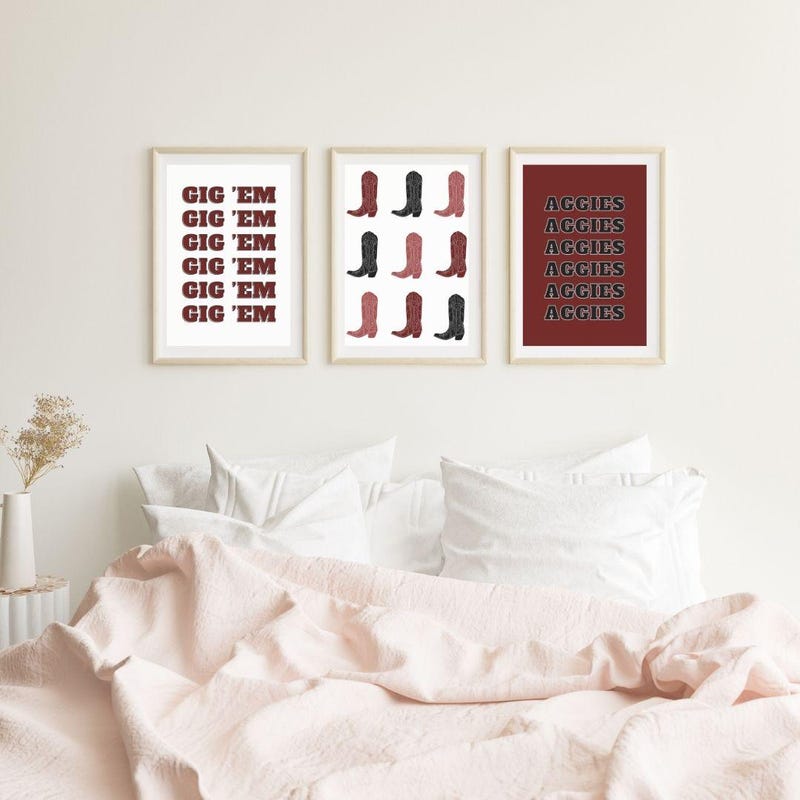 Gig Em Aggies - Etsy