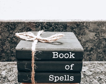 Book of Spells Stack - Etsy
