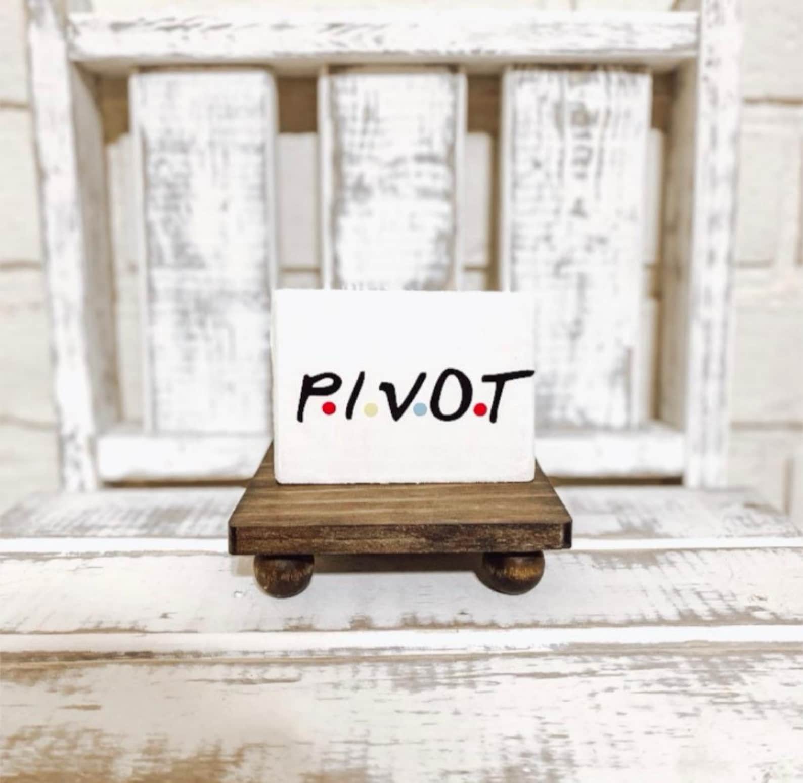 Friends Central Perk How You Doin I’ll Be There for You Pivot Farmhouse ...