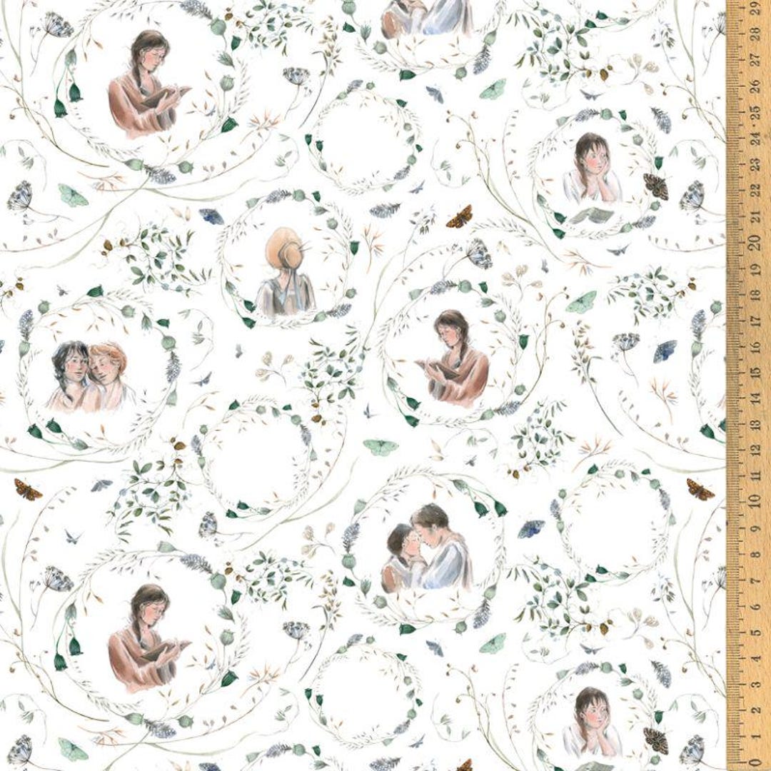 Acufactum Cotton Fabric Tender Thoughts - Etsy