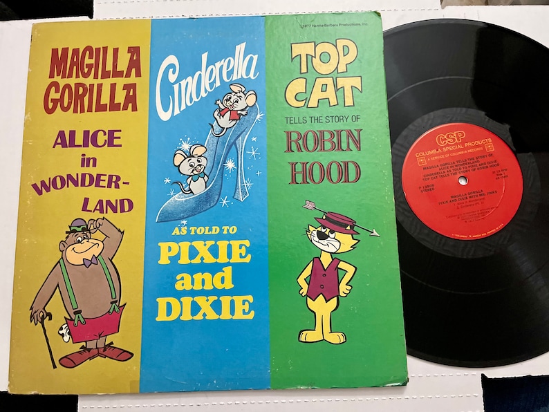 Magilla Gotilla Cinderella Too Cat LP Record Vinyl - Etsy