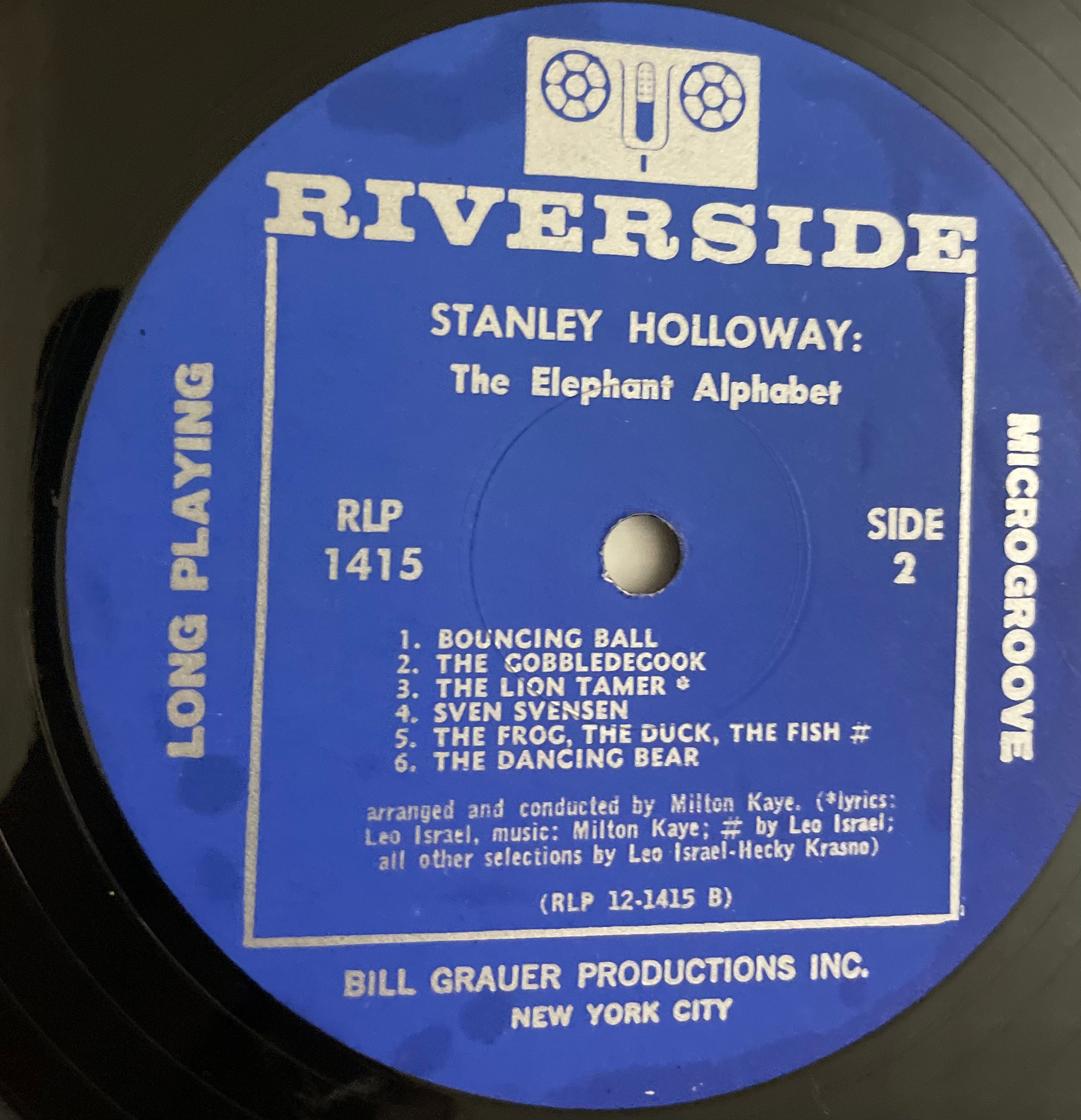 Stanley Holloway the Elephant Alphabet LP Record Vinyl - Etsy