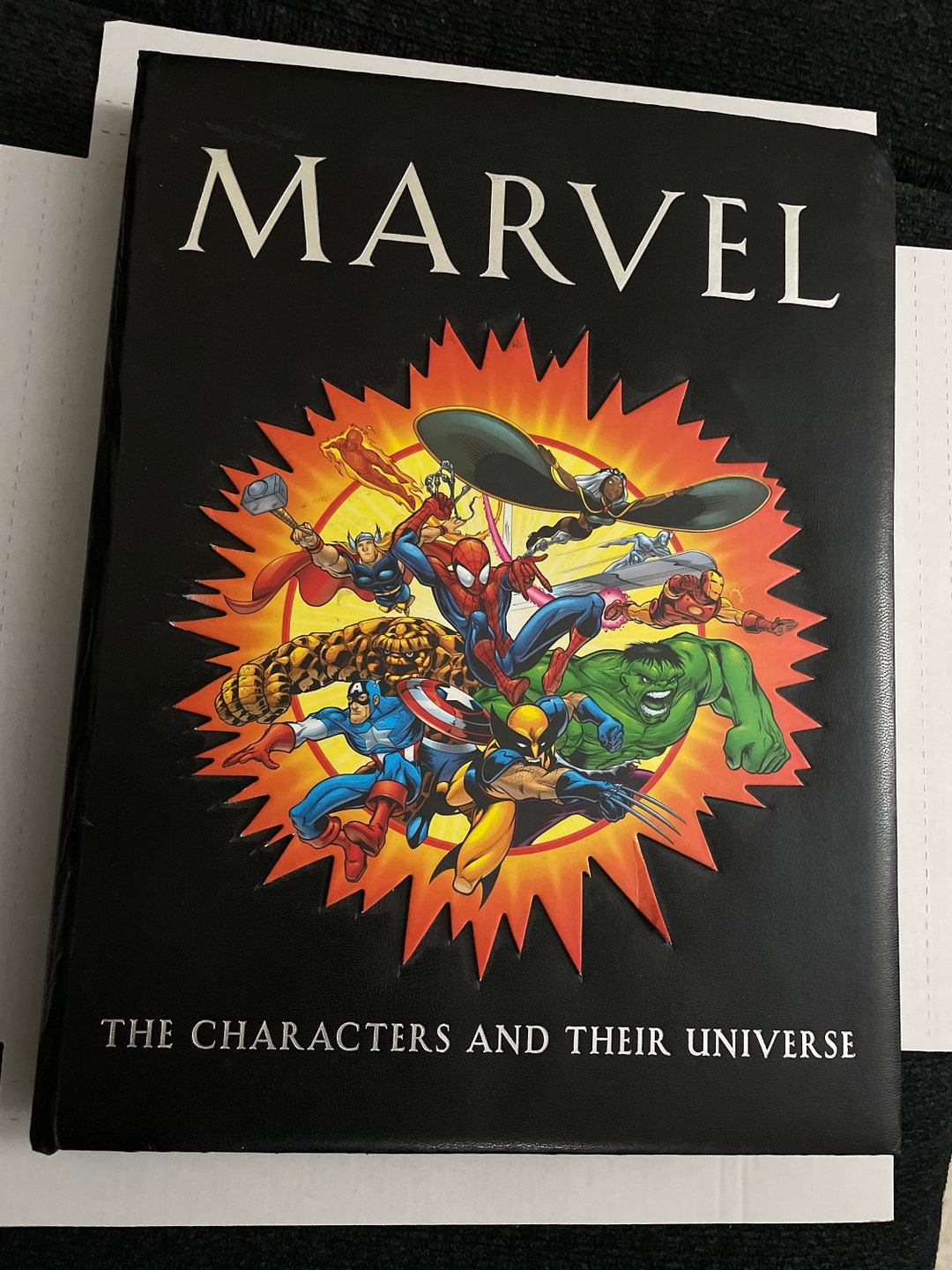 Marvel the Characters and Their Universe Hardcover Book by Michael ...