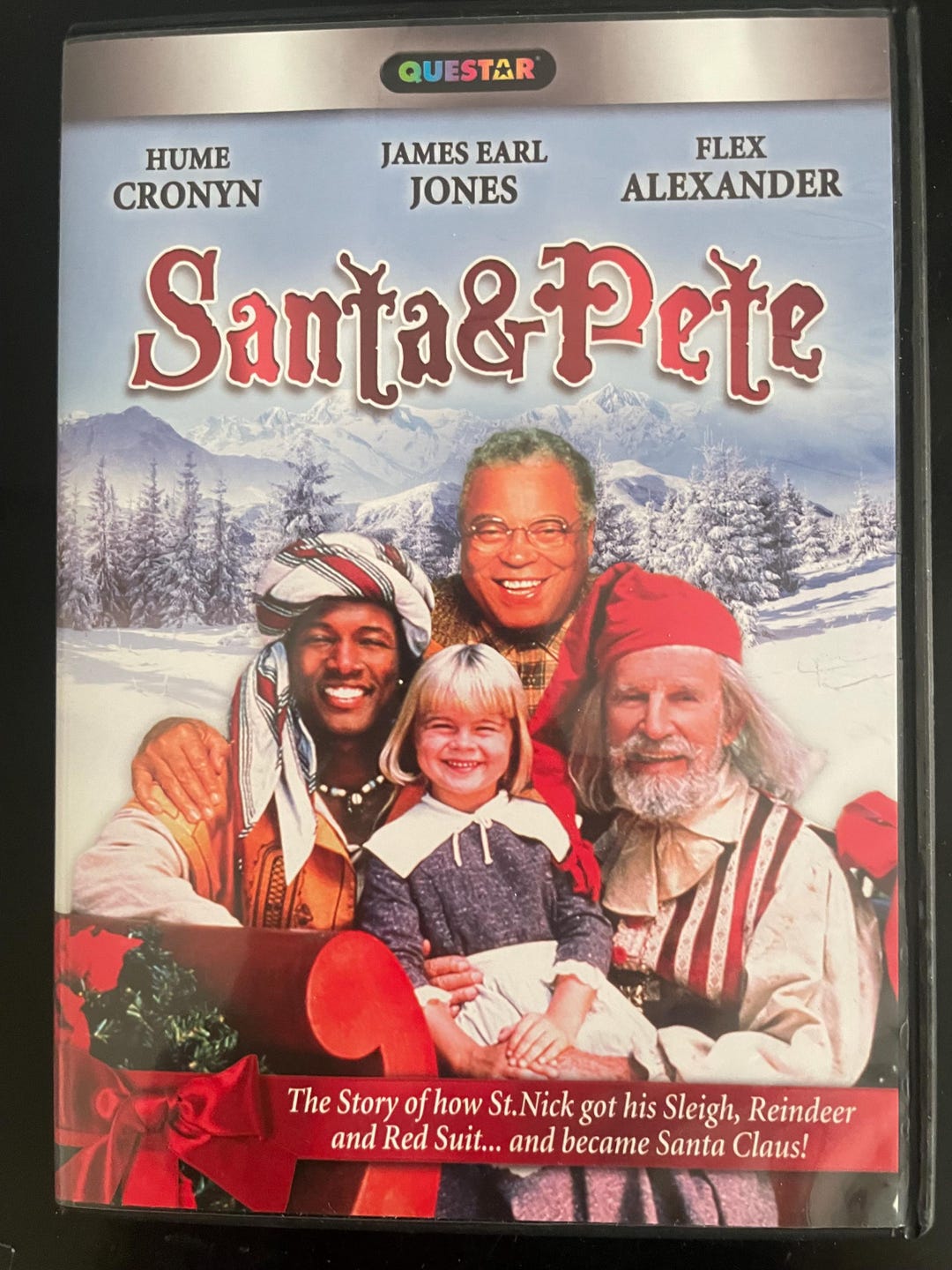 Santa & Pete Dvd James Earl Jones - Etsy