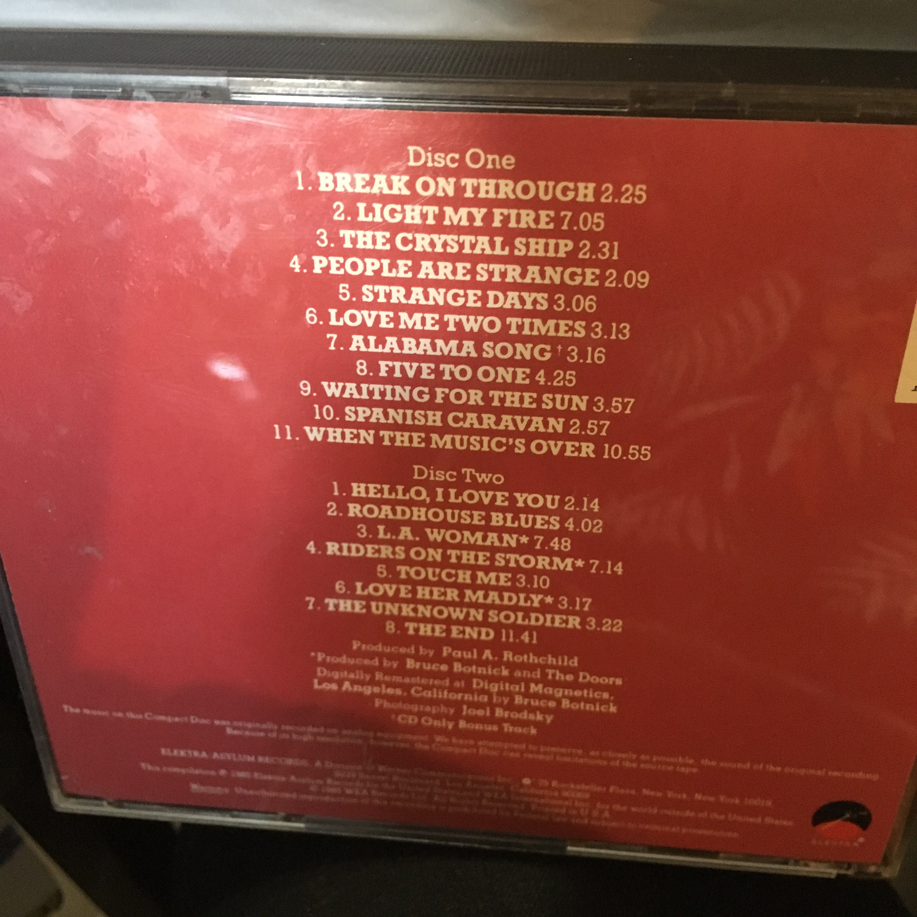 The Doors very Best of the Doors 2 CD Set W/ Booklet - Etsy