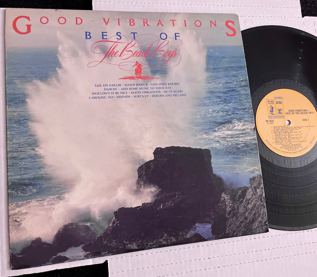 The Beach Boys “good Vibrations” LP Record Vinyl - Etsy