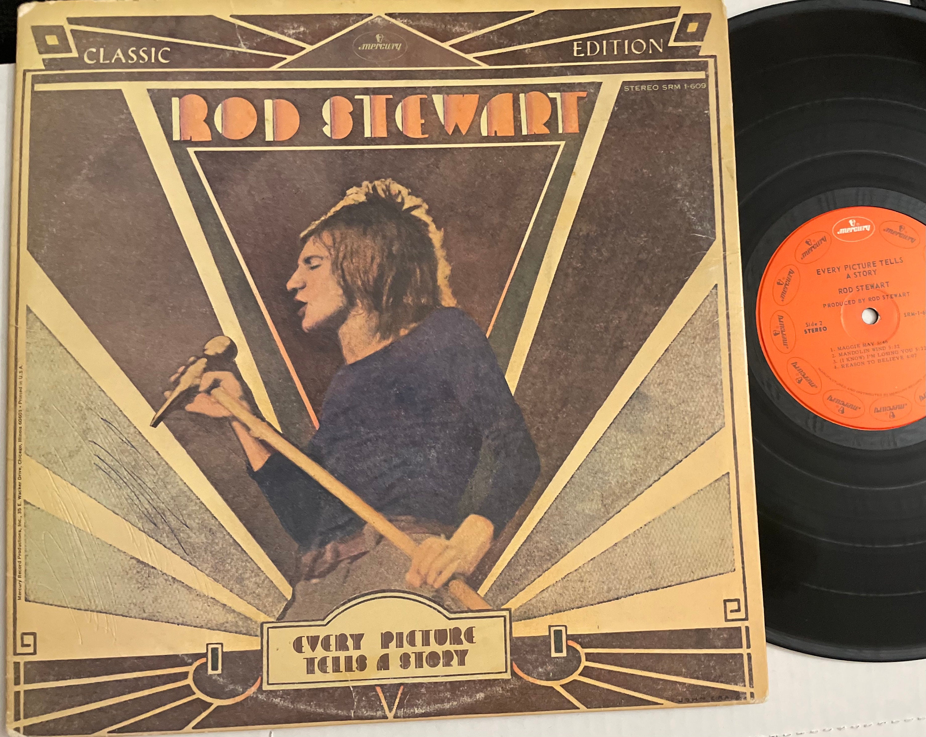 Rod Stewart every Picture Tells A Story LP Record Vinyl - Etsy