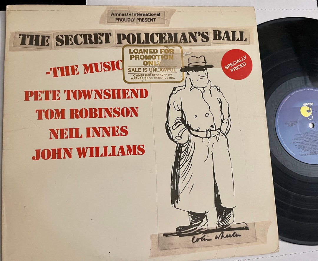 The Secret Policeman’s Ball LP Record Vinyl Pete Townsend (promo) - Etsy