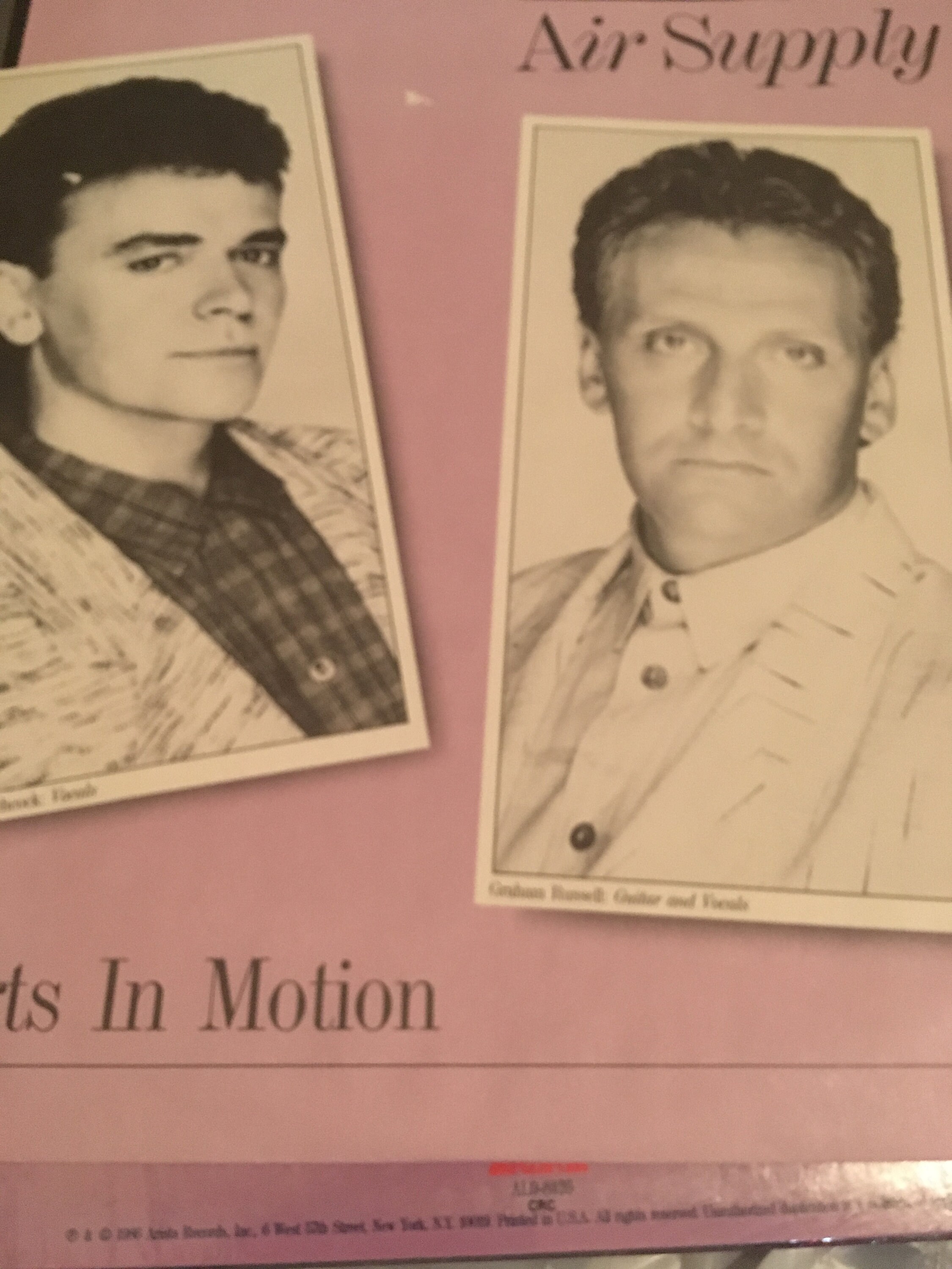 Air Supply Hearts in Motion LP Record Vinyl - Etsy