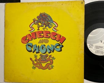 Vintage Cheech and Chong Big Bambu LP Record Vinyl 12" 1972 70s Comedy ...