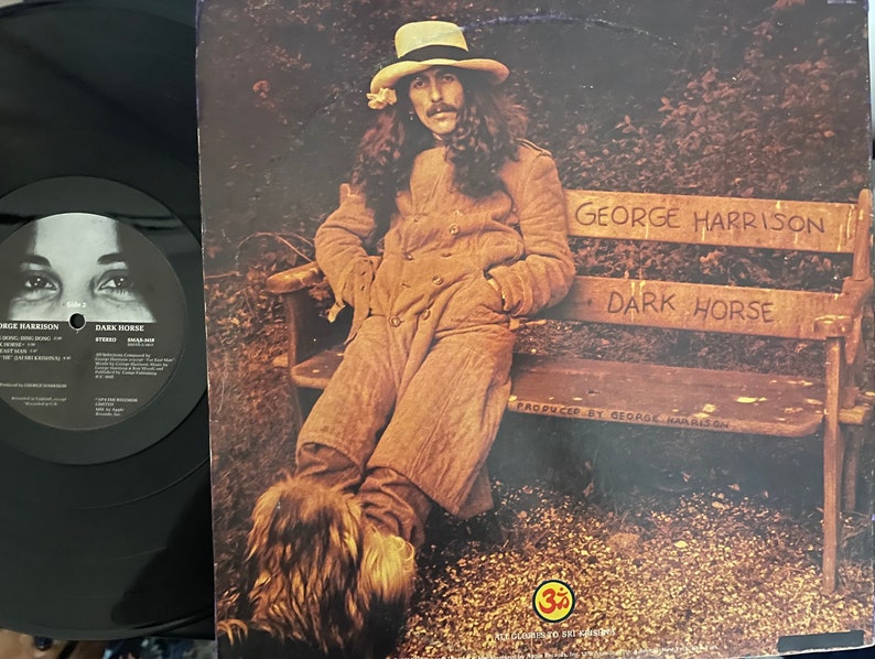 George Harrison “dark Horse” LP Record Vinyl W/ Gatefold - Etsy