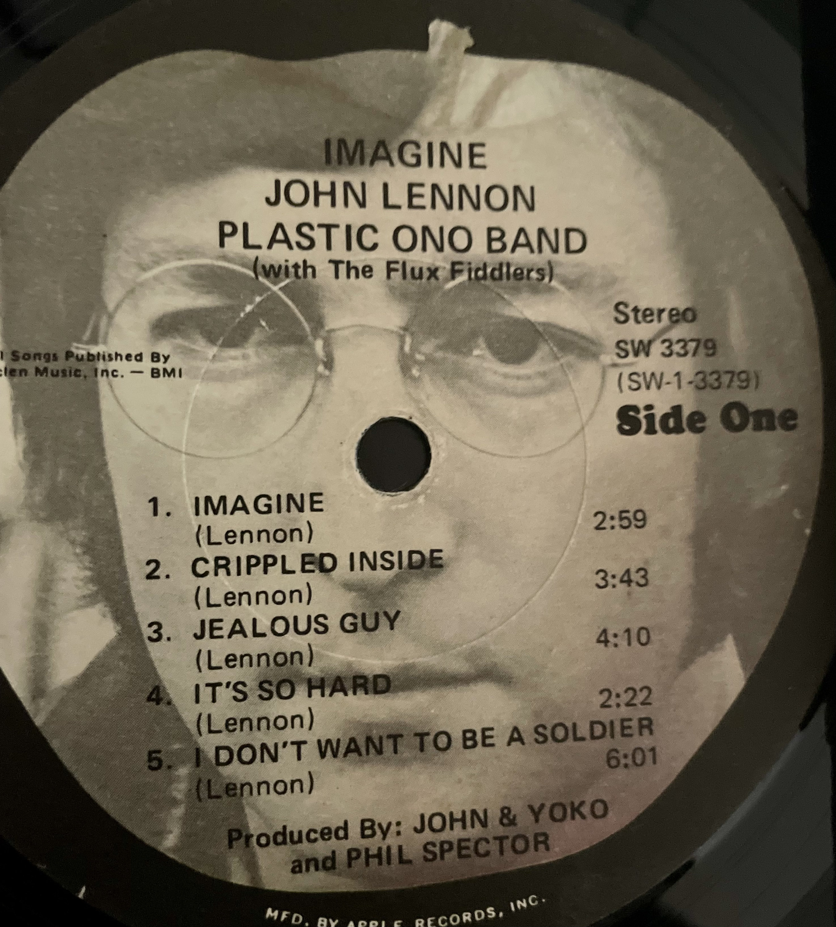 John Lennon “imagine” LP Record Vinyl - Etsy