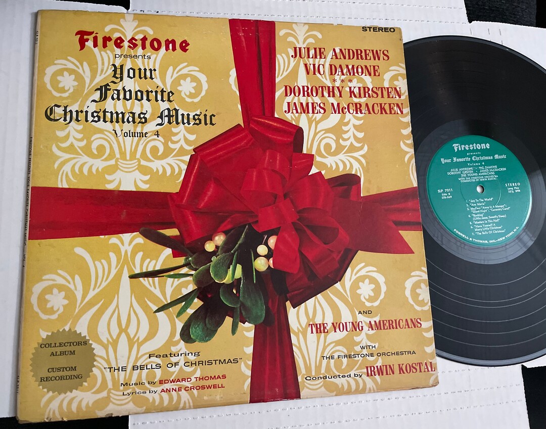Firestone “your Favorite Christmas Music” LP Record Vinyl - Etsy