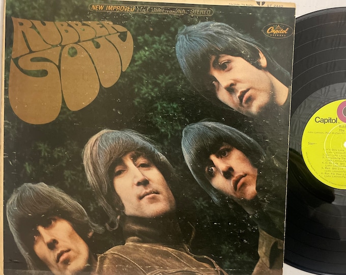The Beatles “rubber Soul” LP Record Vinyl (original) 1966 - Etsy