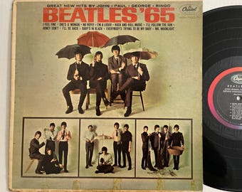 Vintage the Beatles ‘65 LP Record Album, Capitol Vinyl Album, Vinyl, ST ...