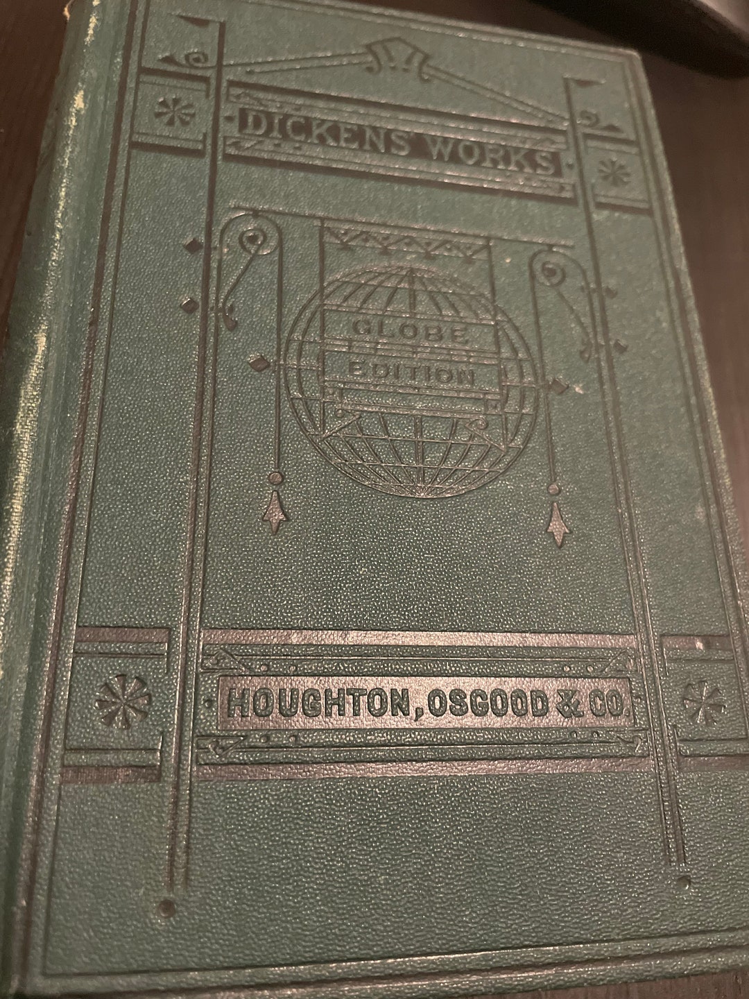 Dobney & Son Charles Dickens Antique Hardcover Book 1880 Houghton ...