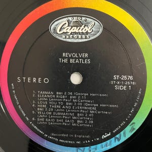 The Beatles “revolver” LP Record Vinyl - Etsy