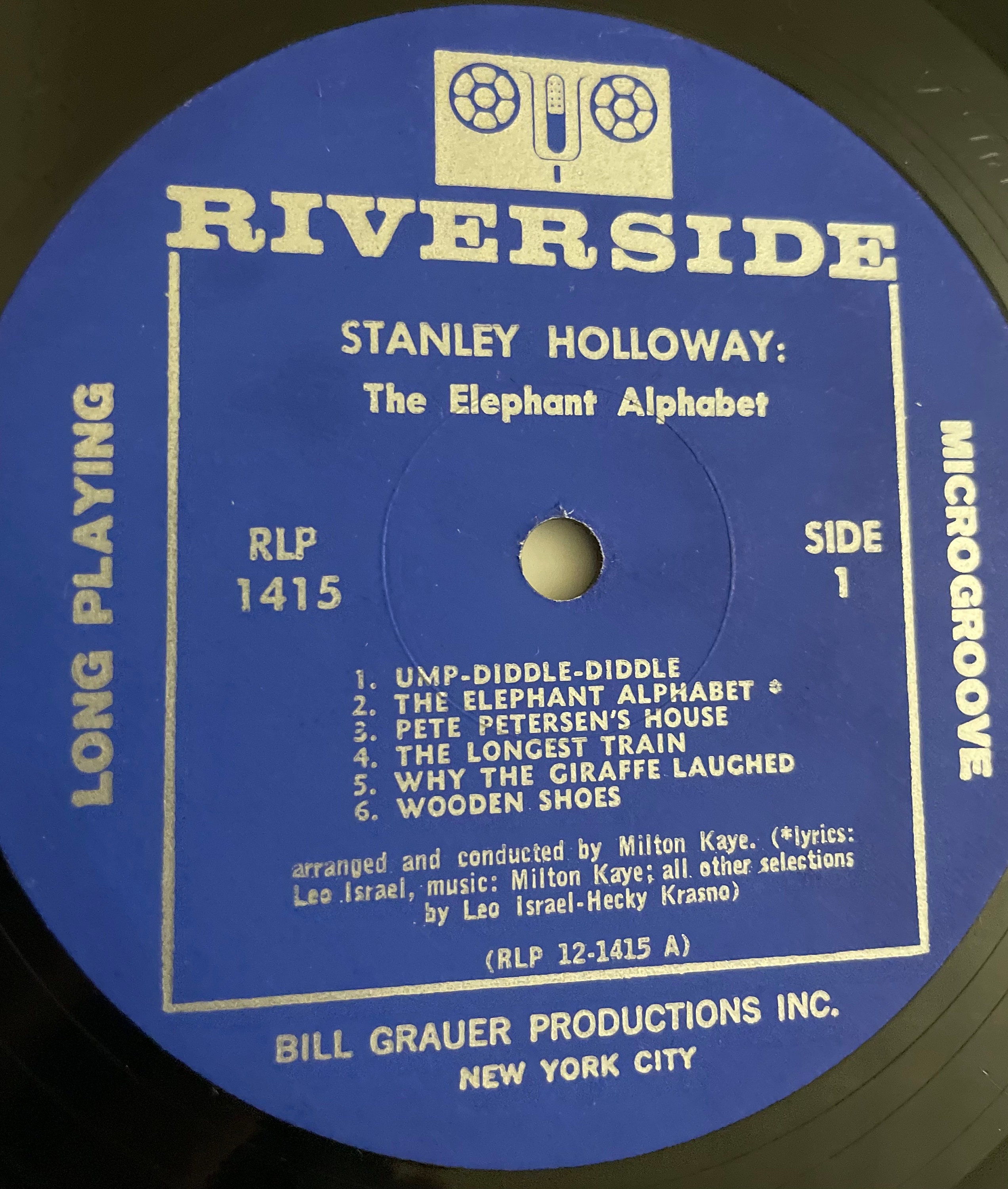Stanley Holloway the Elephant Alphabet LP Record Vinyl - Etsy