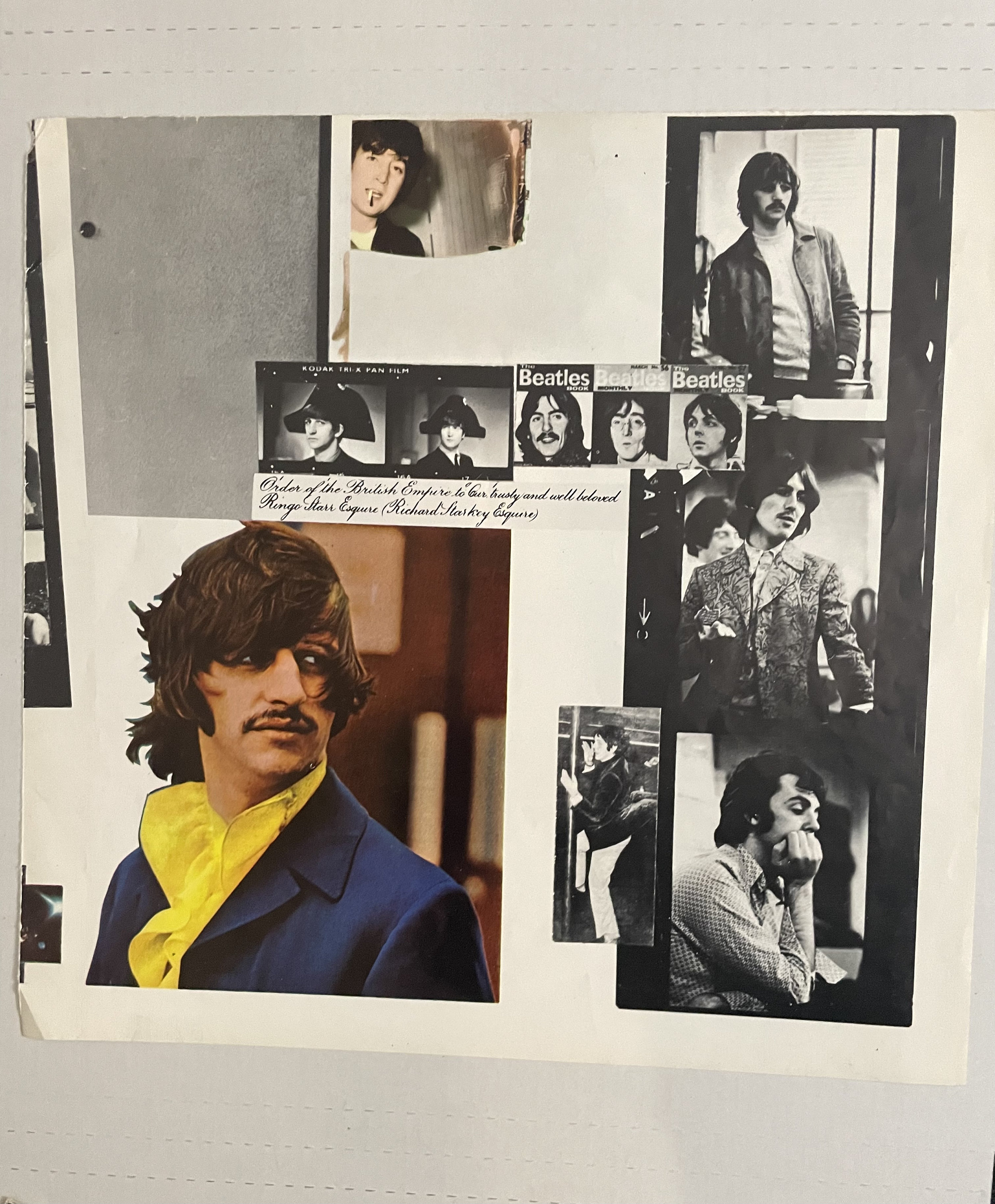 The Beatles White Album Original 1968 Poster Square 12X22 Suitable for ...