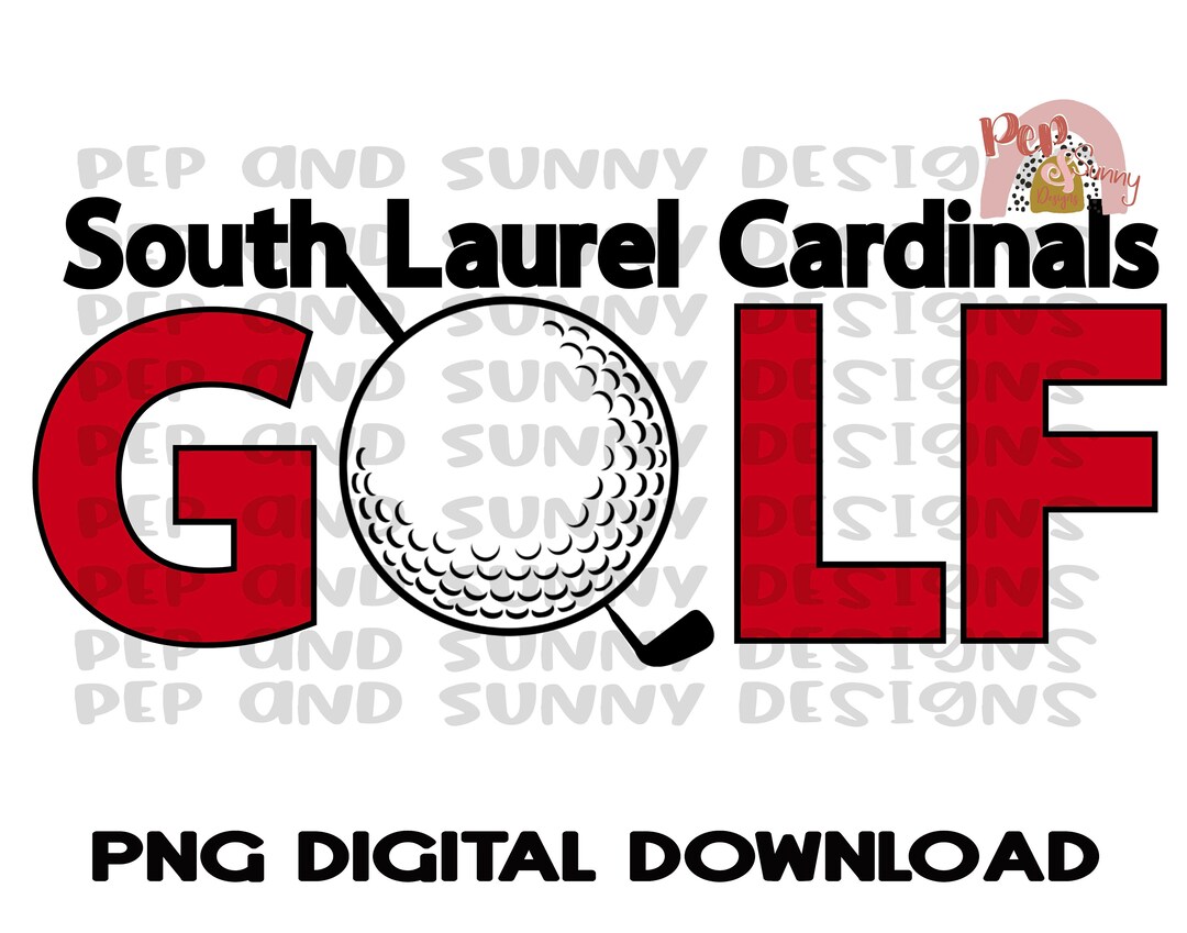 Golf | Golf Team | Cardinals | PNG Digital Download | Sublimation ...