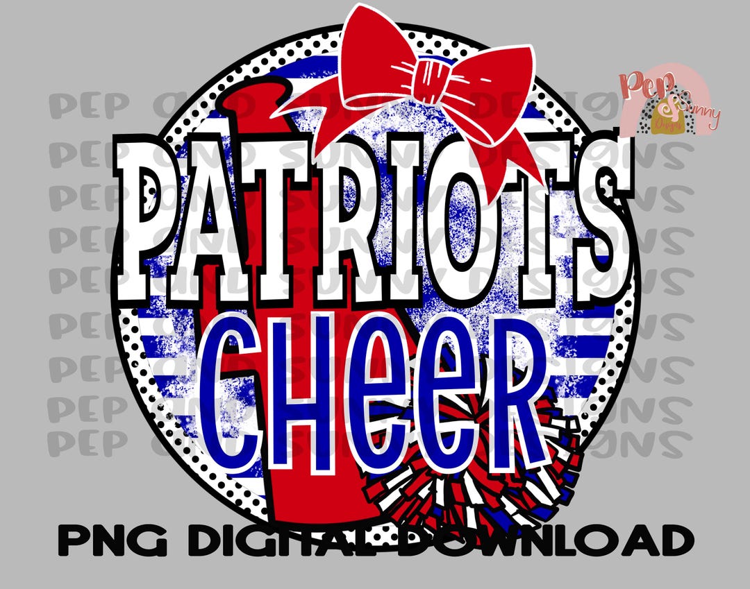Patriots Cheer | Cheer Team Design | Dance Team Design | Megaphone ...