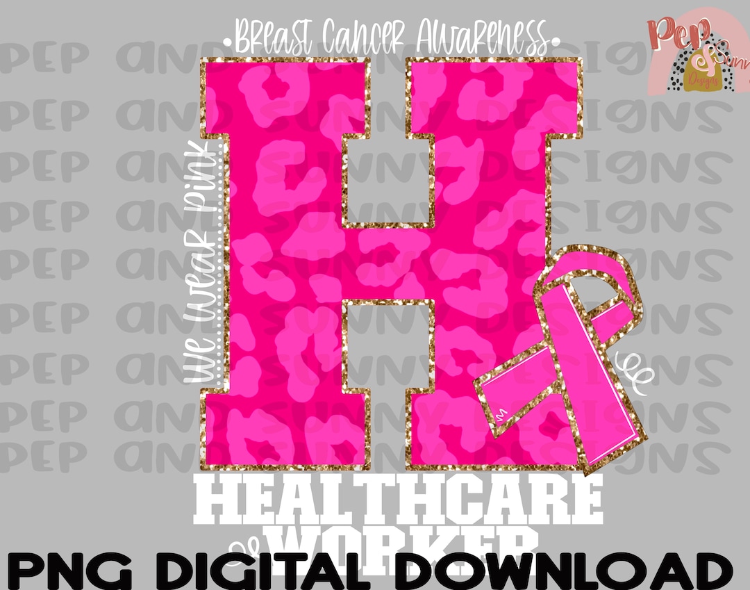 Healthcare Worker Breast Cancer Design 2 | Healthcare Worker | Leopard ...