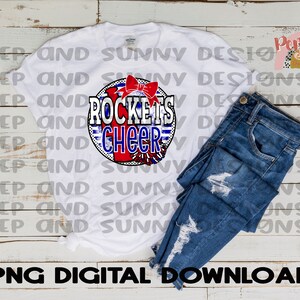 Rockets Cheer | Cheer Team Design | Dance Team Design | Megaphone | Bow ...