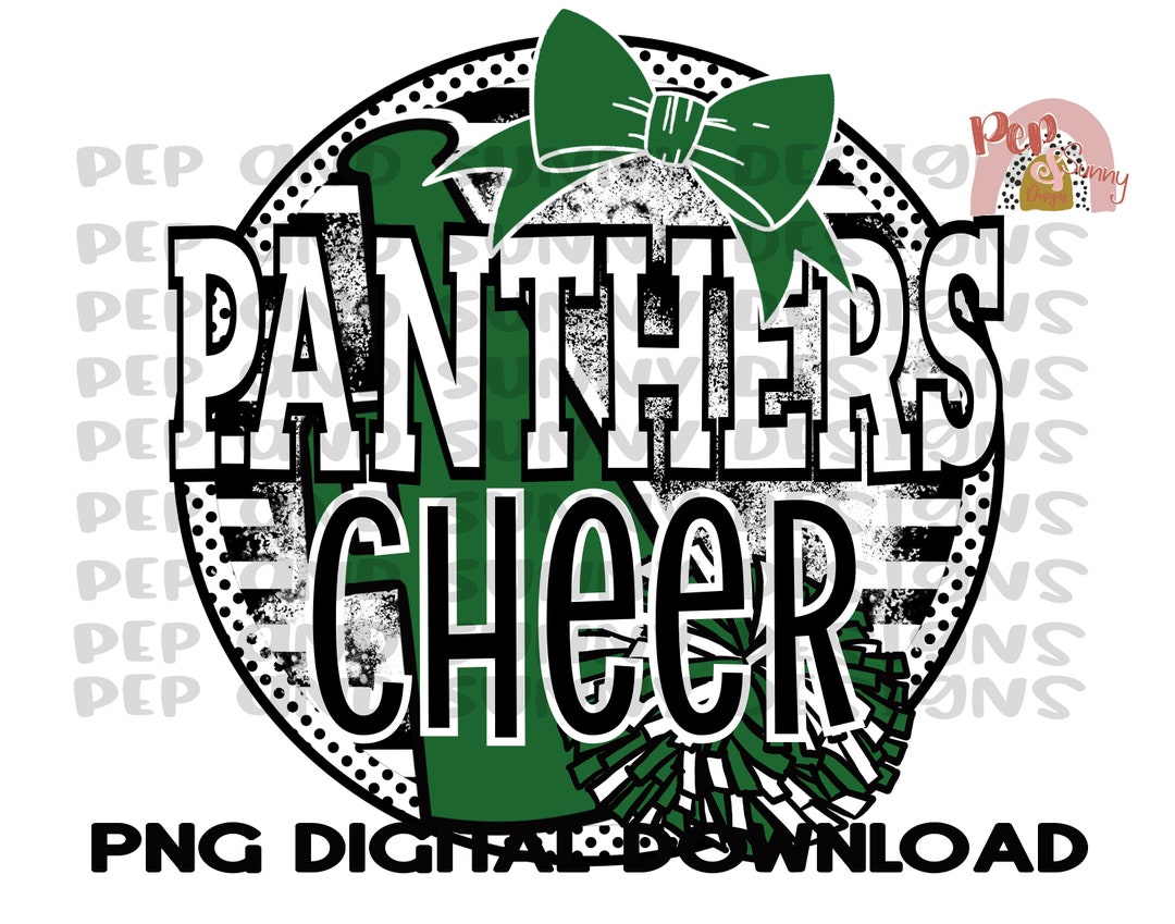 Panthers Cheer | Cheer Team Design | Dance Team Design | Megaphone ...