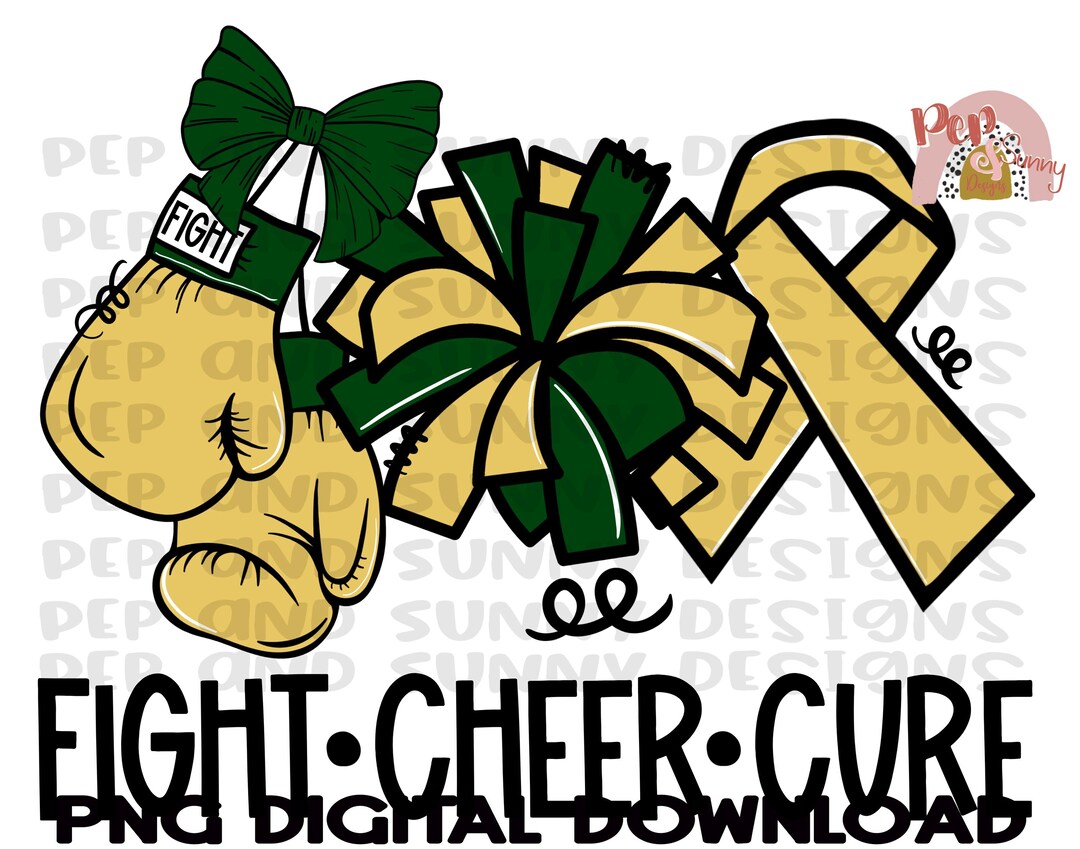 Fight Cheer Cure Design Cheer Team Design | Dance Team Design ...