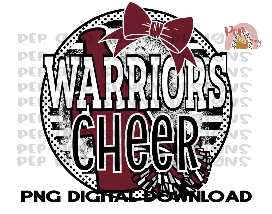 Warriors Cheer | Cheer Team Design | Dance Team Design | Megaphone ...