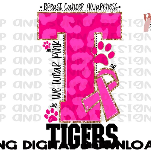 Tigers Distressed Mascot Design PNG Digital Download - Etsy