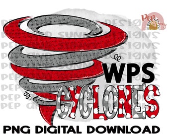 Elizabethton Cylcones PNG Sublimation Printable - Etsy