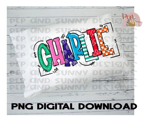 Charlie Name Designs