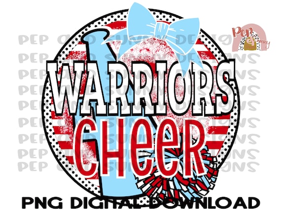 Warriors Cheer Cheer Team Design Dance Team Design - Etsy