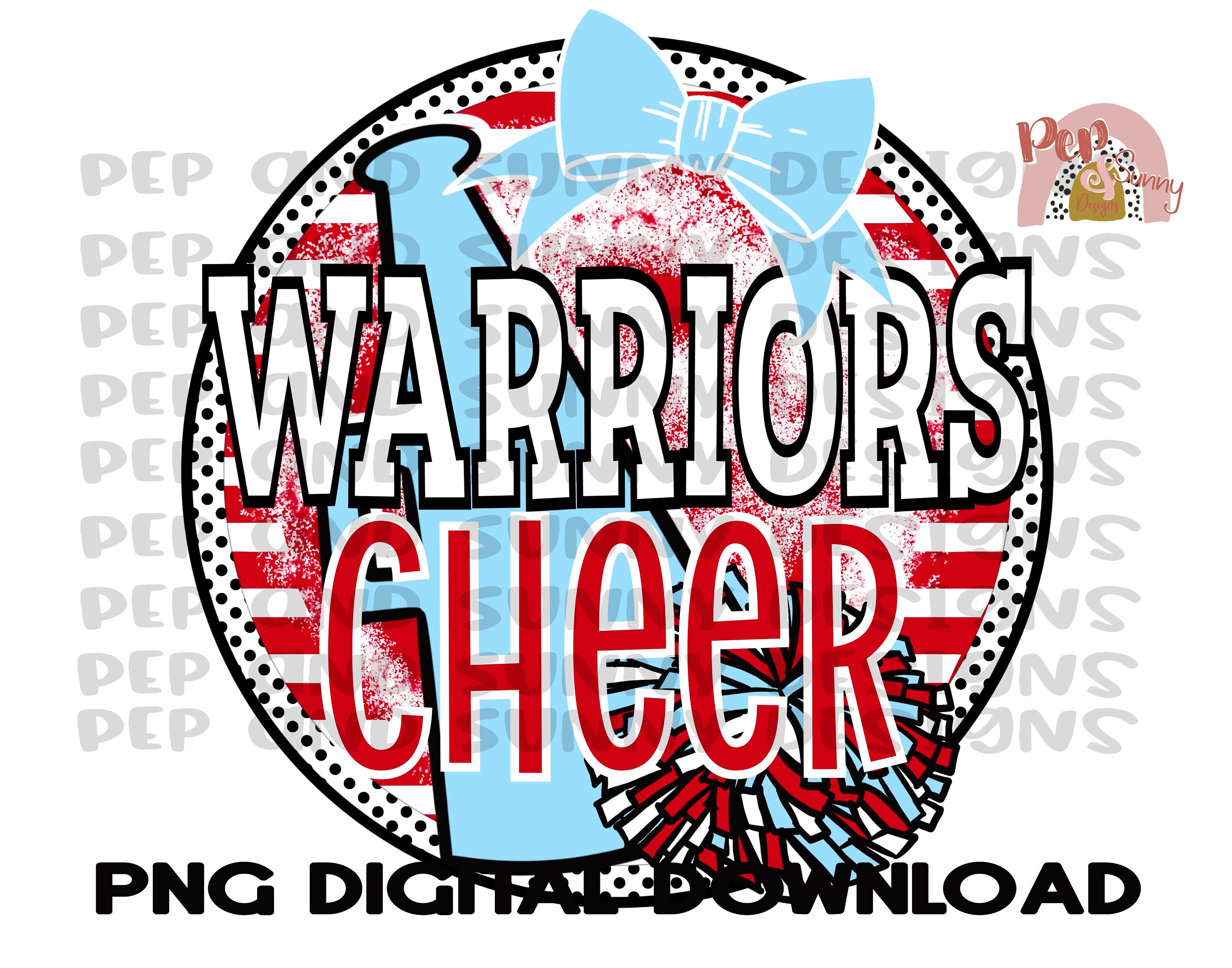 Warriors Cheer | Cheer Team Design | Dance Team Design | Megaphone ...