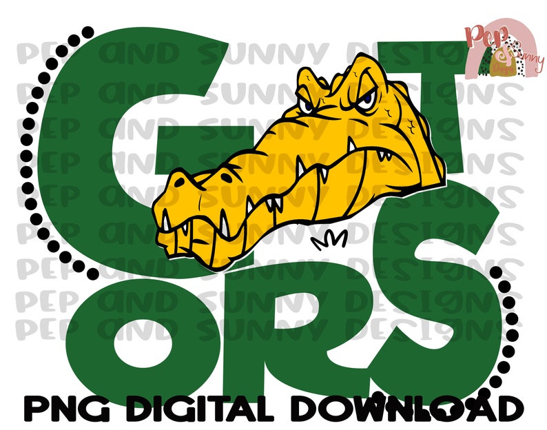 Gators | Spirit Tee | PNG Digital Download | Sublimation Design - Etsy