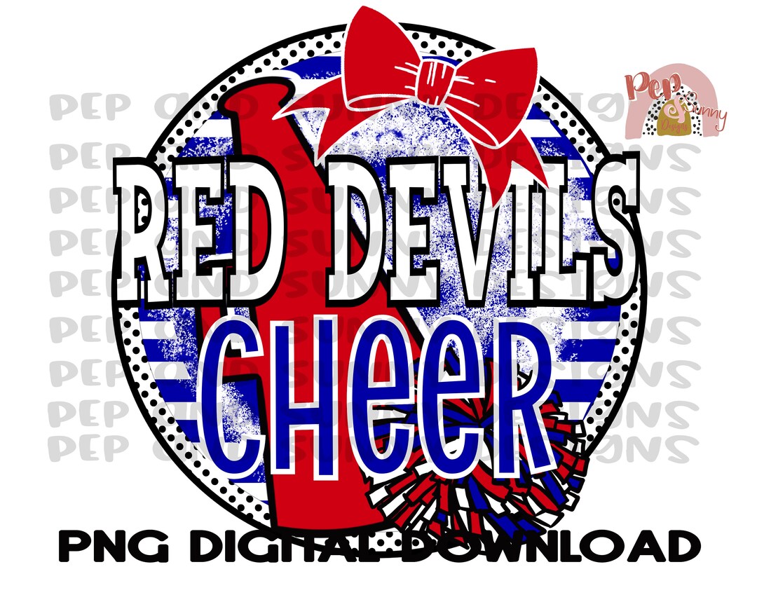 Red Devils Cheer Cheer Team Design Dance Team Design - Etsy