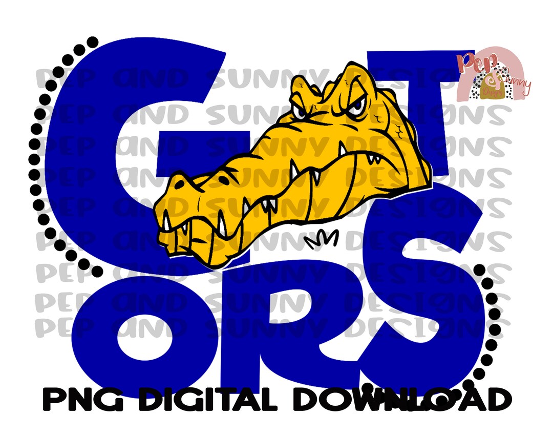 Gators | Spirit Tee | PNG Digital Download | Sublimation Design - Etsy