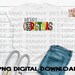 Merry Christmas | Doodle Design | Leopard | Glitter | PNG Digital ...