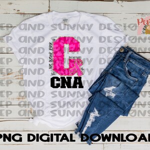 CNA Breast Cancer Design | CNA | Leopard | Pink | PNG Digital Download ...