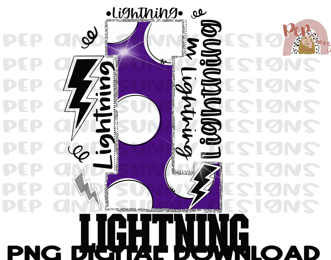 Custom Team Design | Lightning | Your Team | Collage | PNG Digital ...