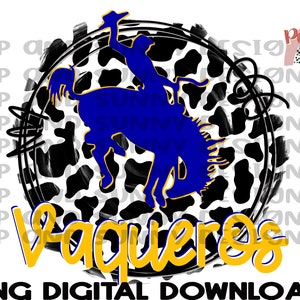 Vaqueros | Spirit Tee | Cow Print | PNG Digital Download | Sublimation ...