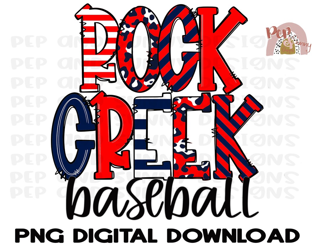 Baseball Team Design | Doodle Design | Leopard | Stripes | PNG Digital ...