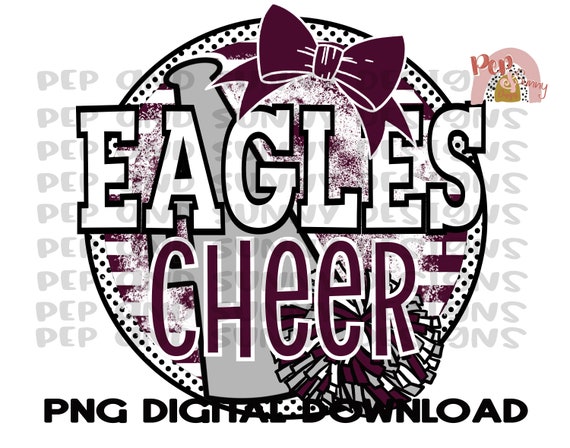 Eagles Cheer Cheer Team Design Dance Team Design - Etsy