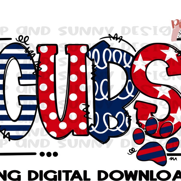 Chicago Cubs Print - Etsy