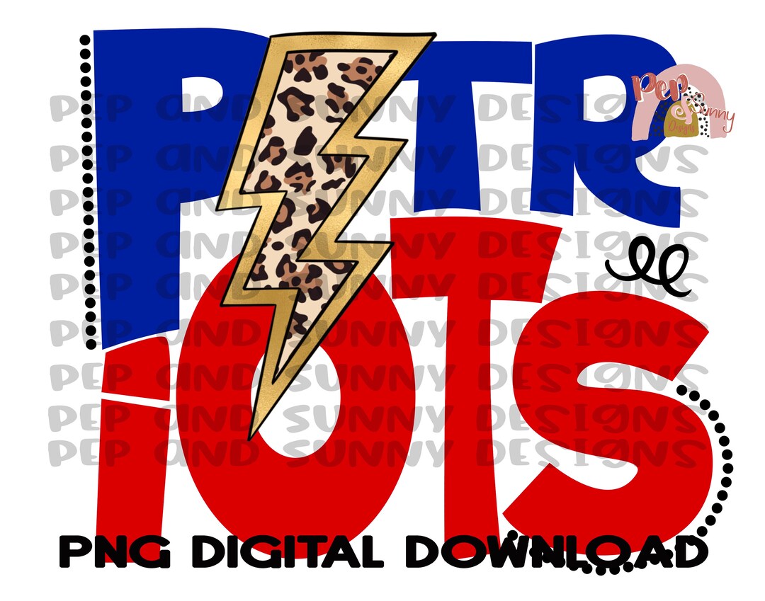 Leopard Lightning Bolt | Spirit Tee | PNG Digital Download ...